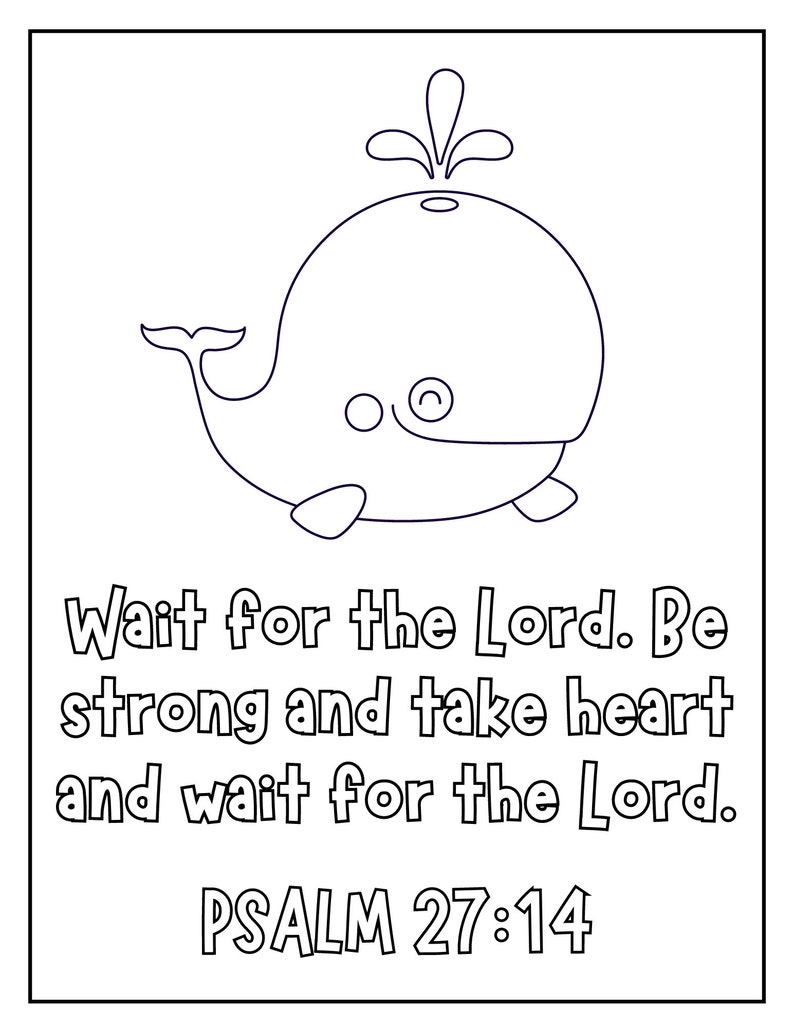 Faithful Abc's Bible Verse Adventure for Kids Coloring Pages Worksheet ...