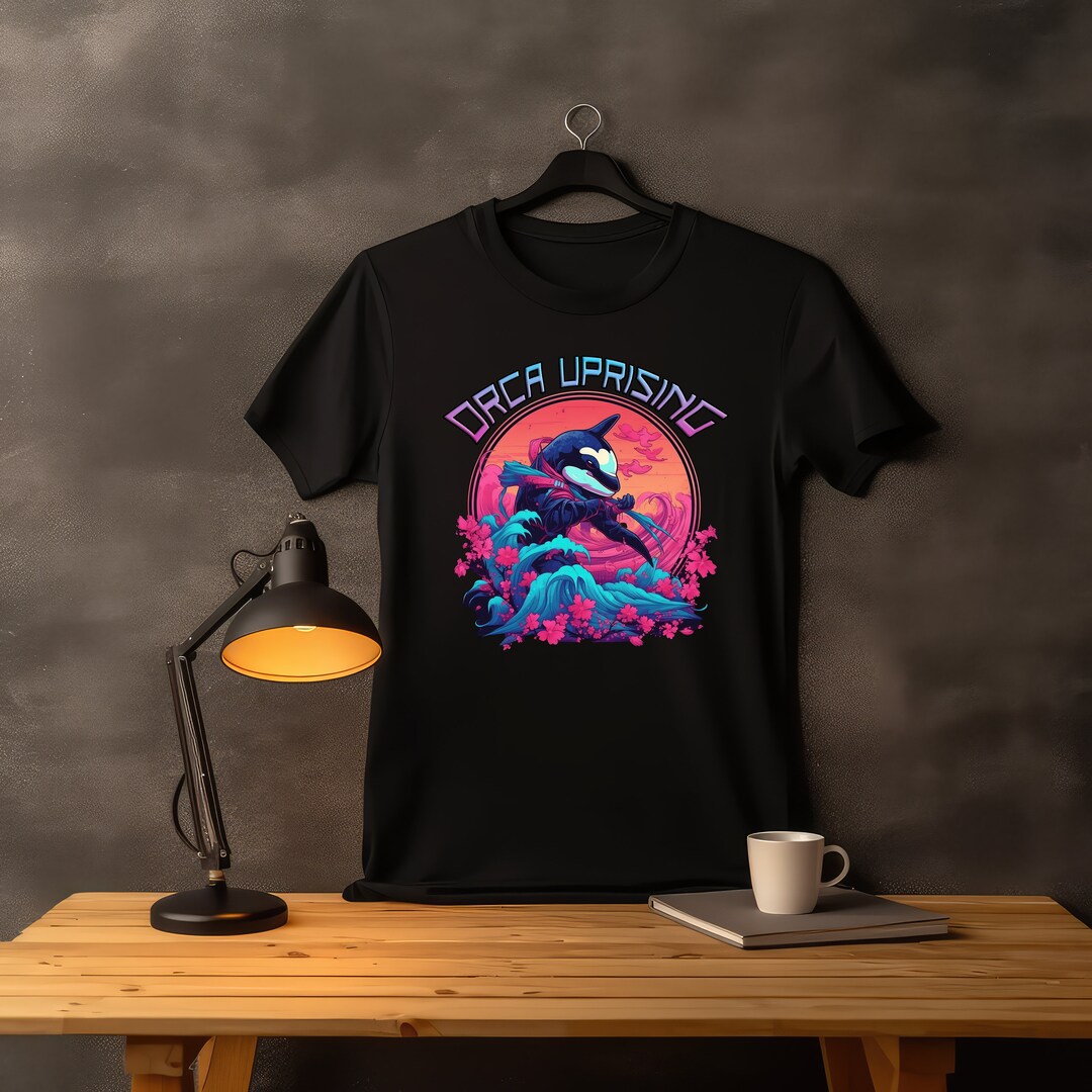 Orca Uprising Short Sleeve Tee - Etsy