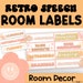 Retro/groovy Speech Therapy Decor for Speech Therapy Room- Wall Signs ...