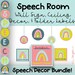 Boho Rainbow Speech Room Decor BIG Bundle- Back to School Ready! - Etsy