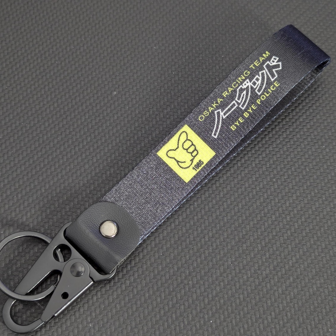 JDM Embroidered Keystraps - Racing Nismo JDM Waves Keychain Jet Tag - Etsy