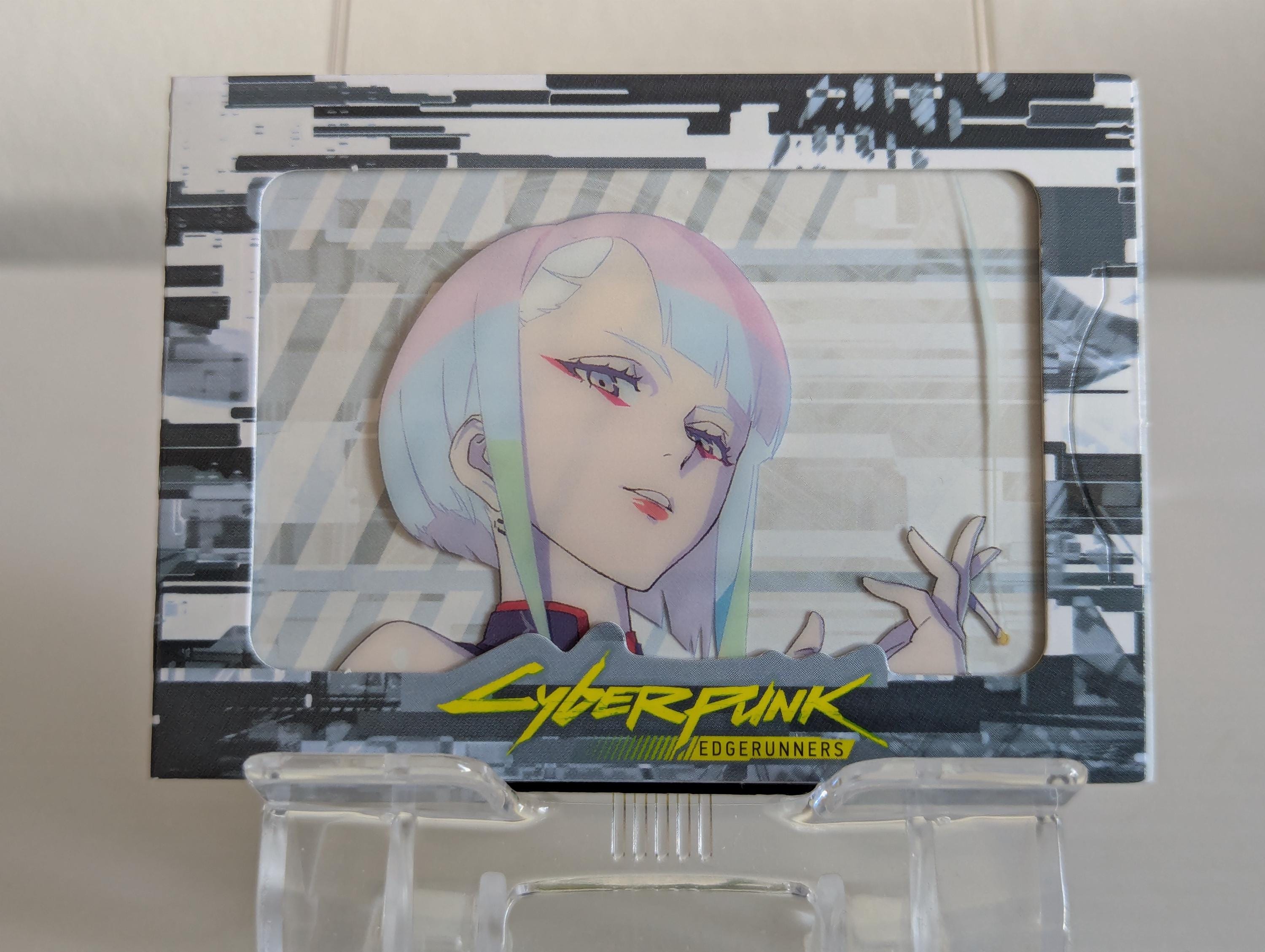 Cyberpunk Edgerunners Cybercel Cell Art Cards - Etsy