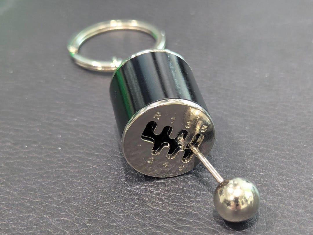Shifter Manual Gearbox Keychain - Moving Shifter Metal Keychain - Etsy