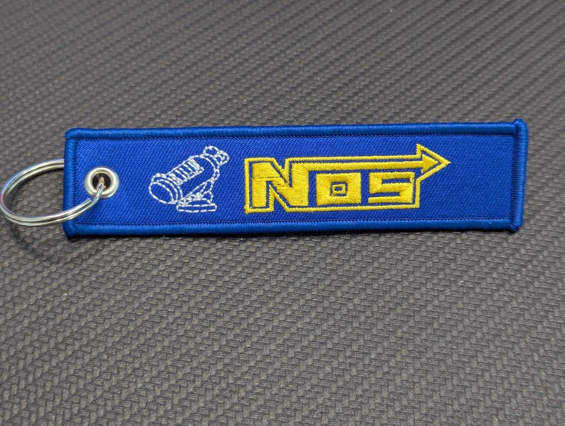 JDM Embroidered Jet Tags Keychains - Racing JDM Keychain Jet Tag - Etsy