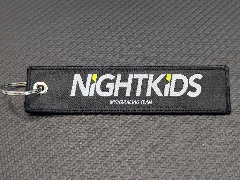 JDM Embroidered Jet Tags Keychains - Racing JDM Keychain Jet Tag - Etsy
