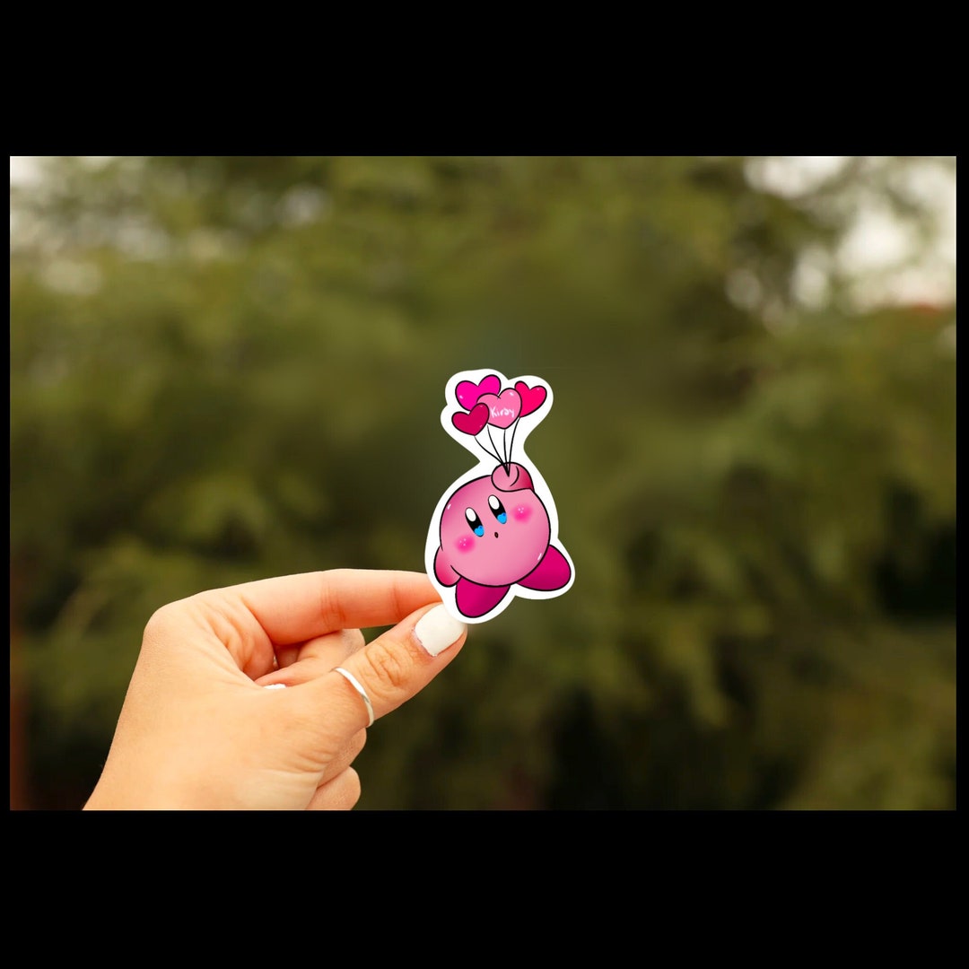 Kirby Sticker - Etsy