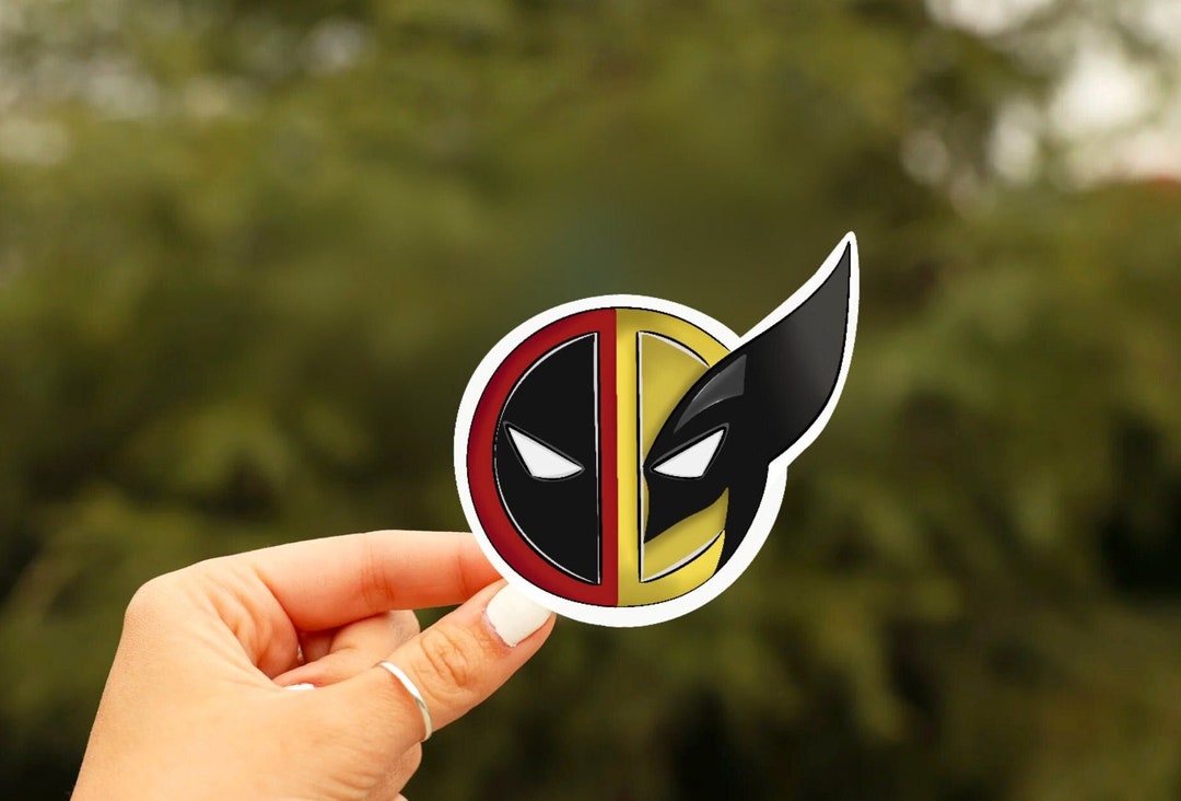 Deadpool & Wolverine Icon Sticker VINYL MATERIAL WATERPROOF - Etsy