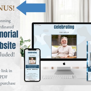 Air Force Veteran Theme, Memorial Service Program Template, Funeral for ...