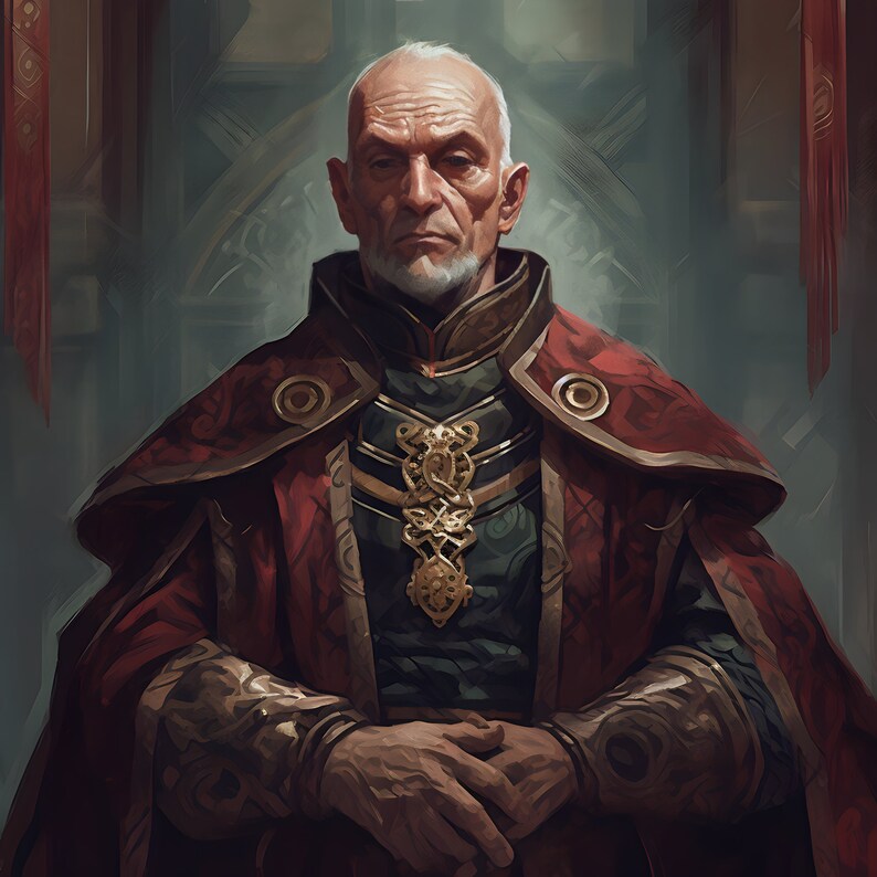 60 TTRPG Human Hero & NPC Portraits: Character Art Tokens (digital ...