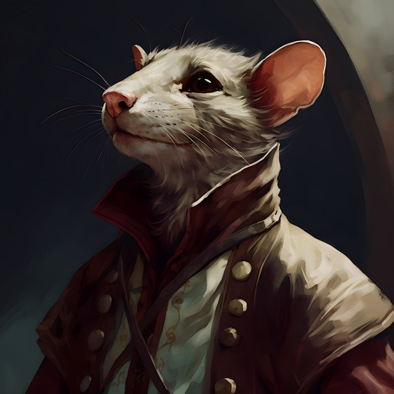 Mousefolk Character Art: 60 TTRPG Hero & NPC Tokens (digital Download ...