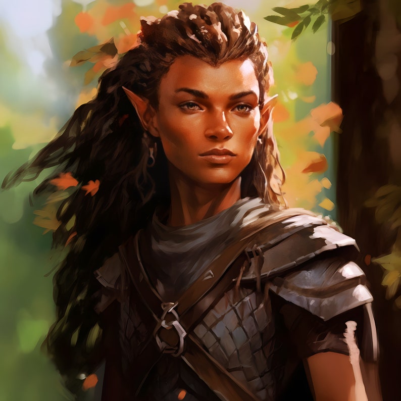 Elf/half-elf Hero & NPC Art: 60 TTRPG Character Tokens (digital ...