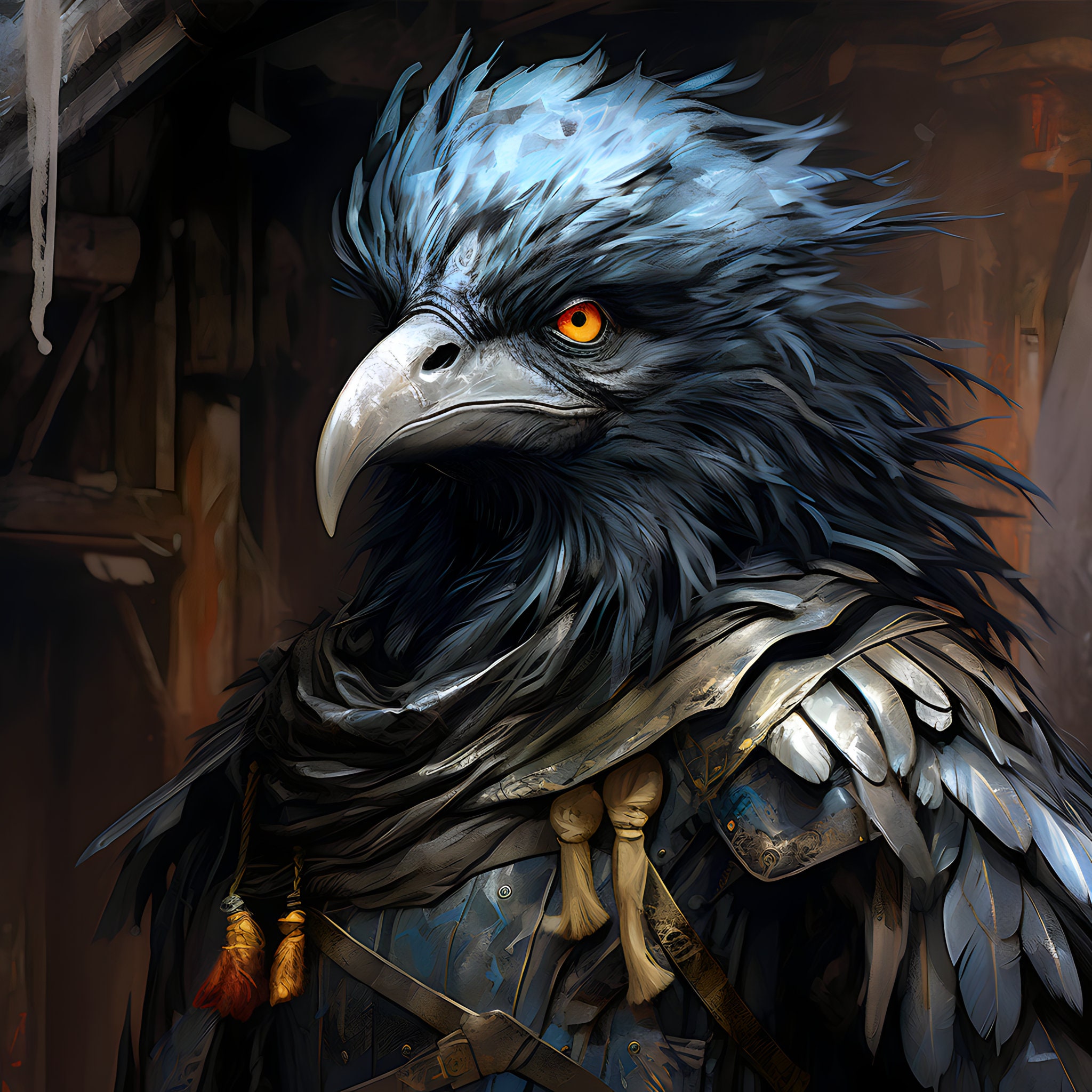 Birdfolk Character Art: 60 TTRPG Hero/npc Illustrations & Tokens ...