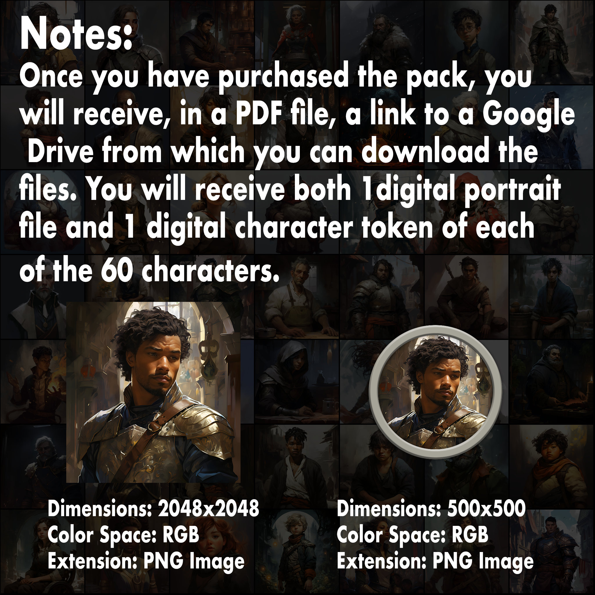 Regency Romance TTRPG Character Art: 60 Heroes & NPC Tokens (digital ...