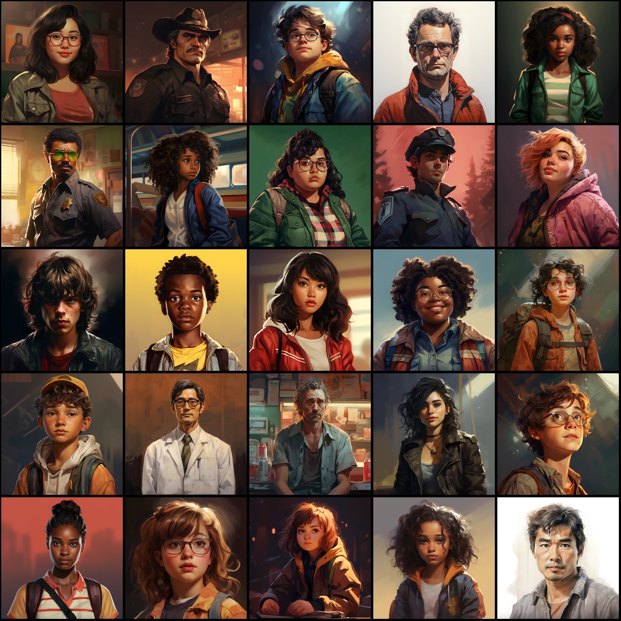 TTRPG Character Art: 60 Heroes & NPC Illustrations + Tokens (digital ...