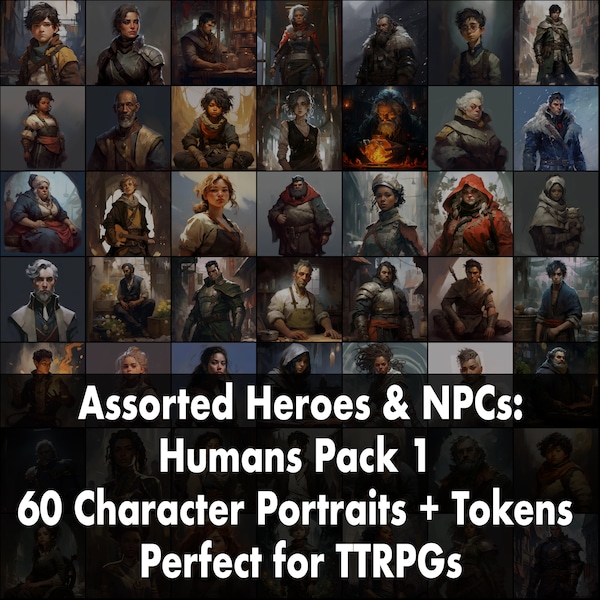 Character Art - Etsy