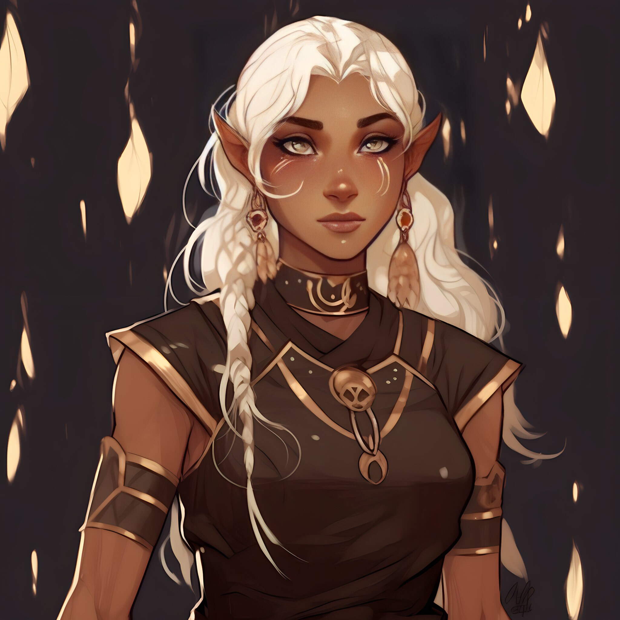 Elf/half-elf Hero & NPC Art: 60 TTRPG Character Tokens (digital ...