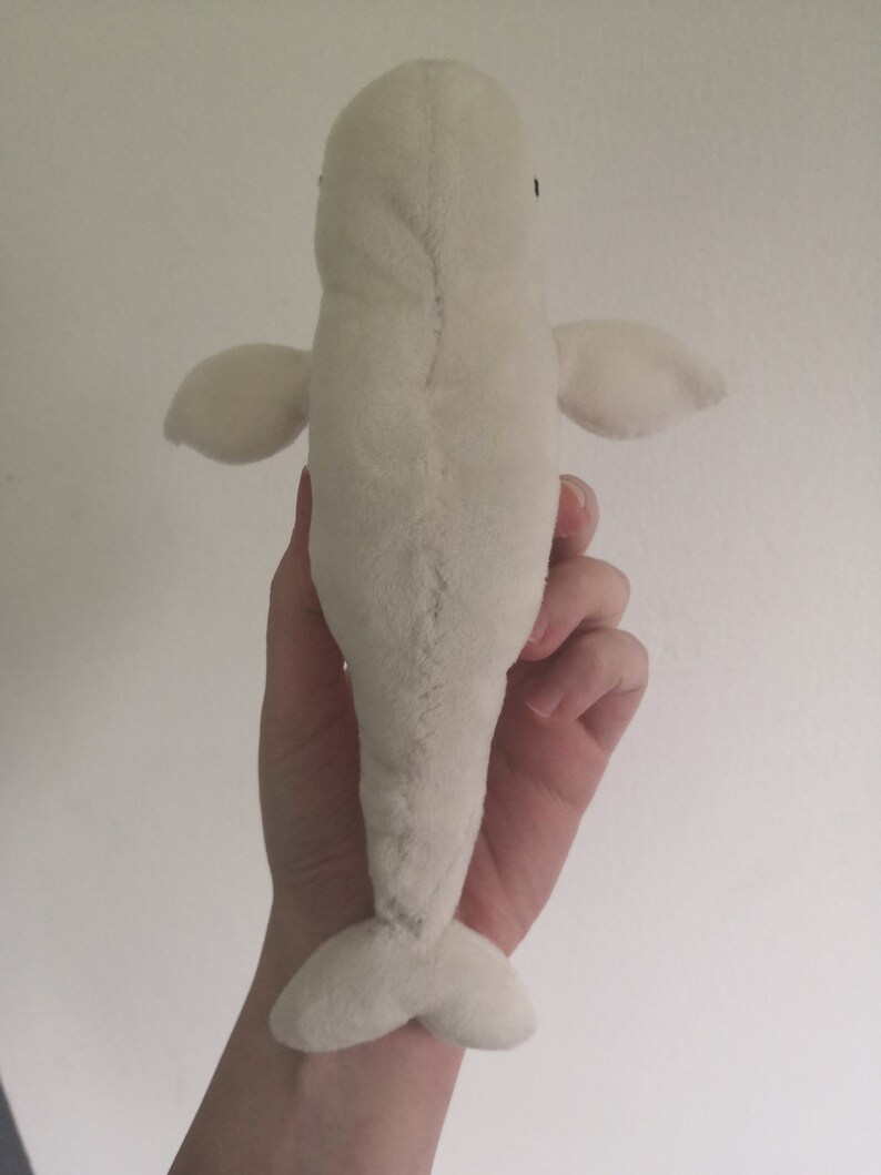 Handmade Beluga Whale Plush - Etsy