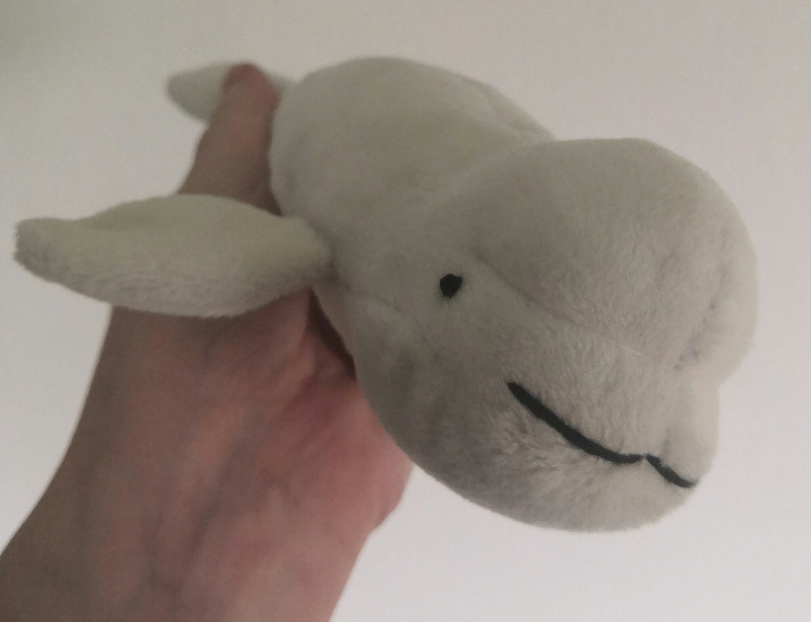 Handmade Beluga Whale Plush - Etsy