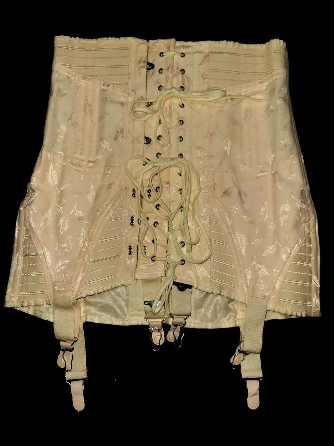 Vintage NOS 50s Carol Brent for Montgomery Ward Pink Corset Size 28 - Etsy