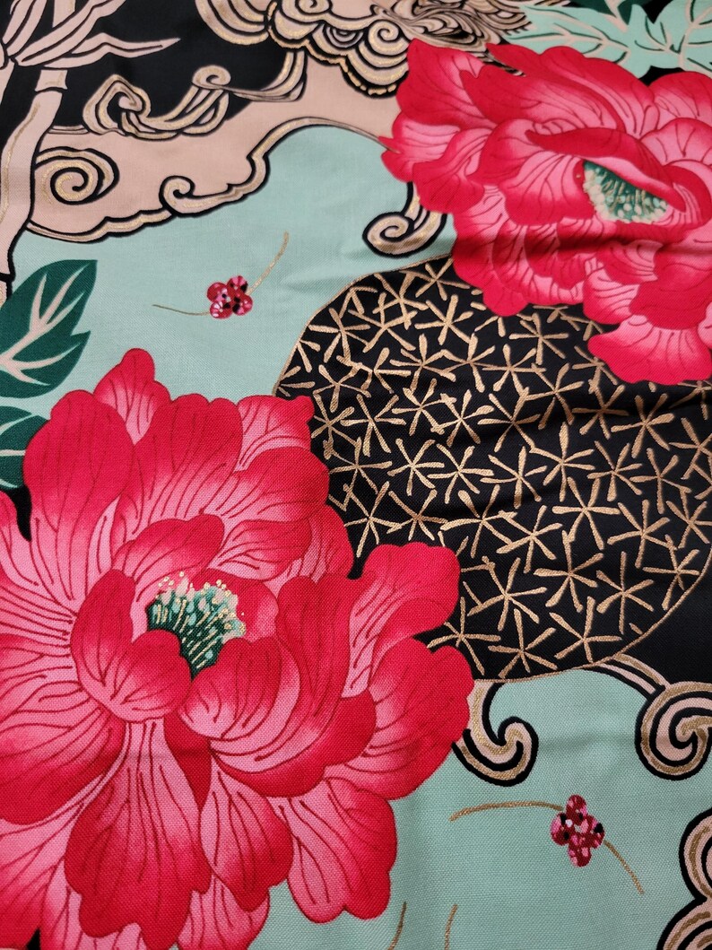 Vintage the Alexander Henry FABRICS Collection "sisters of the Golden ...