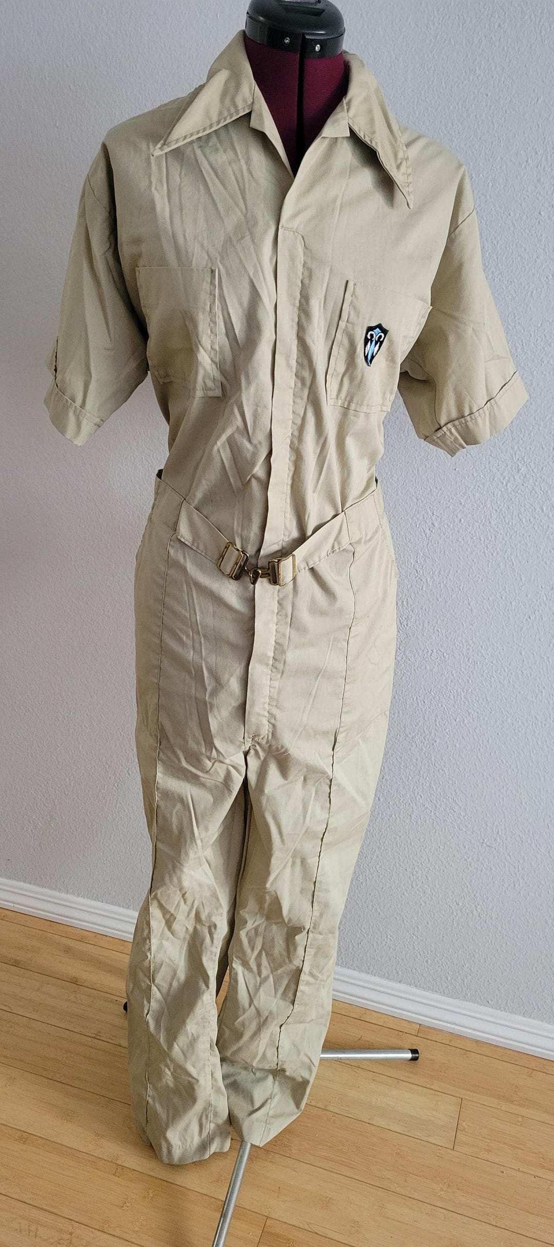 Vintage Cream Coveralls Possibly Military - Etsy