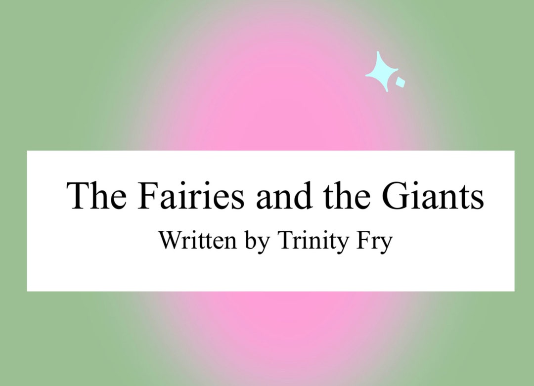 The Fairies and the Giants Printable Book - Etsy