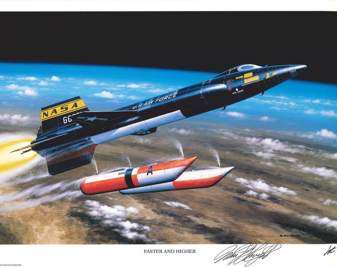 William "pete" Knight Signed "faster and Higher" 11 1/2 X 16 Stan ...