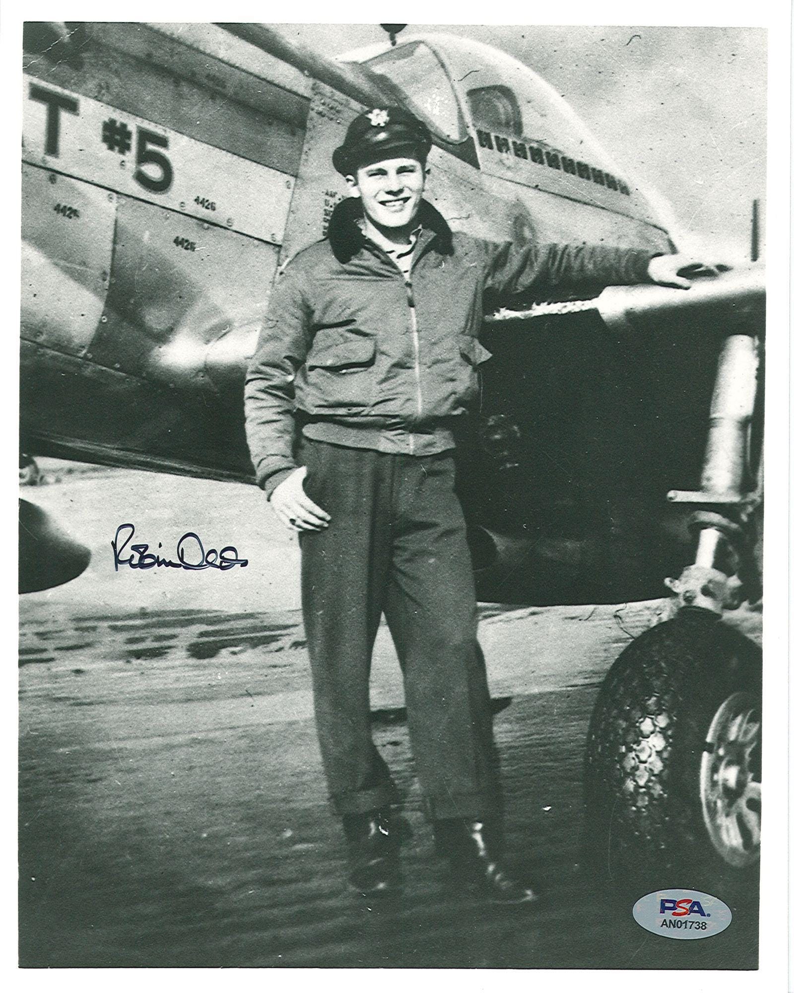 Robin Olds Signed Photograph – WWII & Vietnam Ace, PSA Authenticated - Etsy