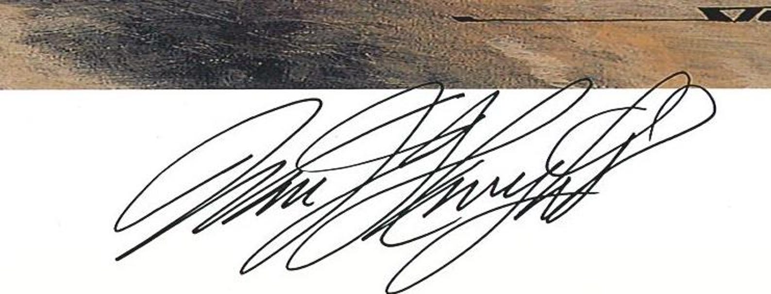 William "pete" Knight Signed "faster and Higher" 11 1/2 X 16 Stan ...