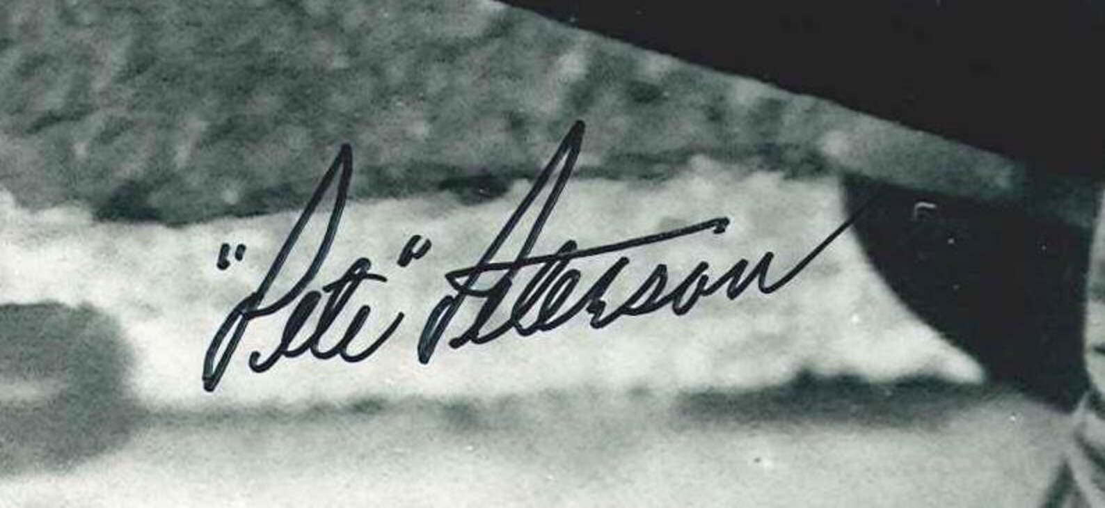 Richard "pete" Peterson Signed WWII Photograph – 357th Fighter Group ...