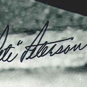 Richard "pete" Peterson Signed WWII Photograph – 357th Fighter Group ...