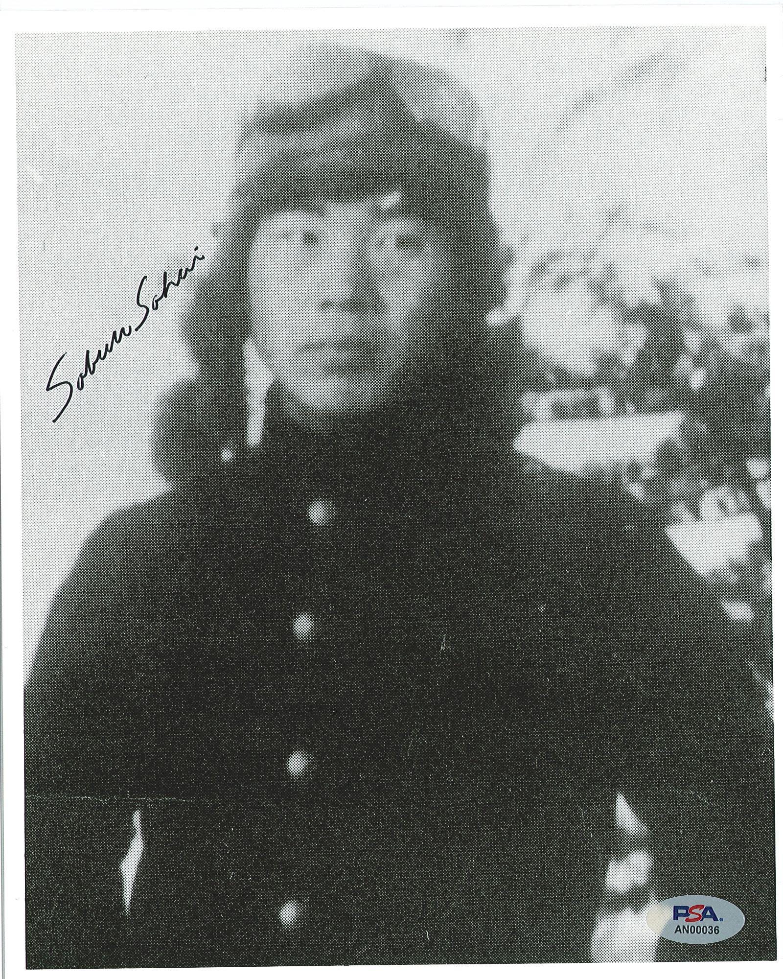 Saburo Sakai Signed 8x10 Photograph - WWII Japanese Ace ( PSA / DNA ...