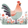 Chicken SVG Chicken Png Svg Cut File Gift Idea Animal PNG Chicken ...