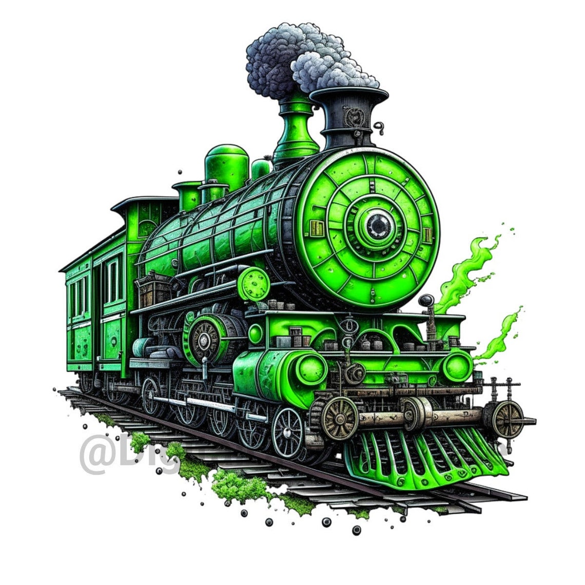 Train SVG Witch Svg Halloween Svg Trains Svg Train Clipart Digital ...