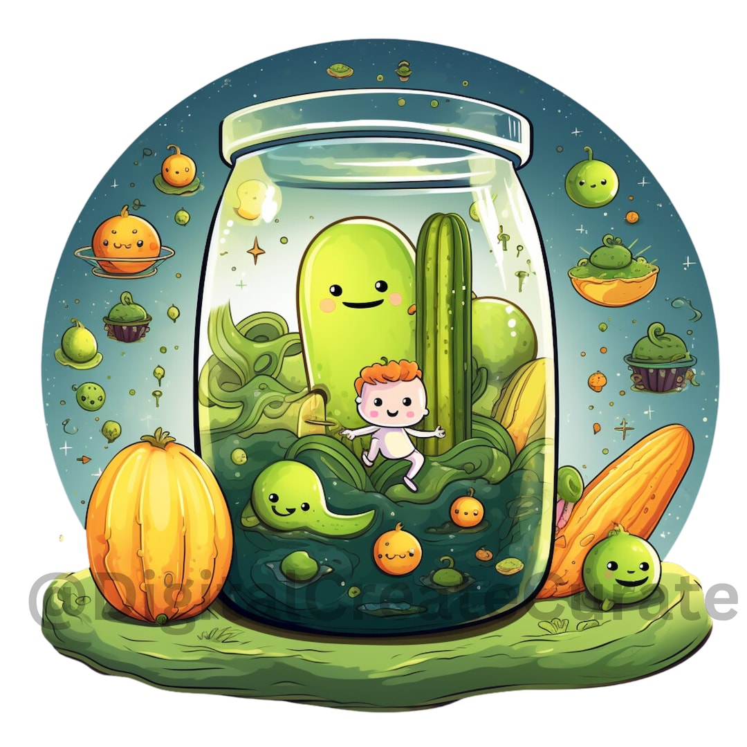 Pickle SVG Alien Svg Alien Png Pickle Png Svg Cut File Gift Idea Pickle ...