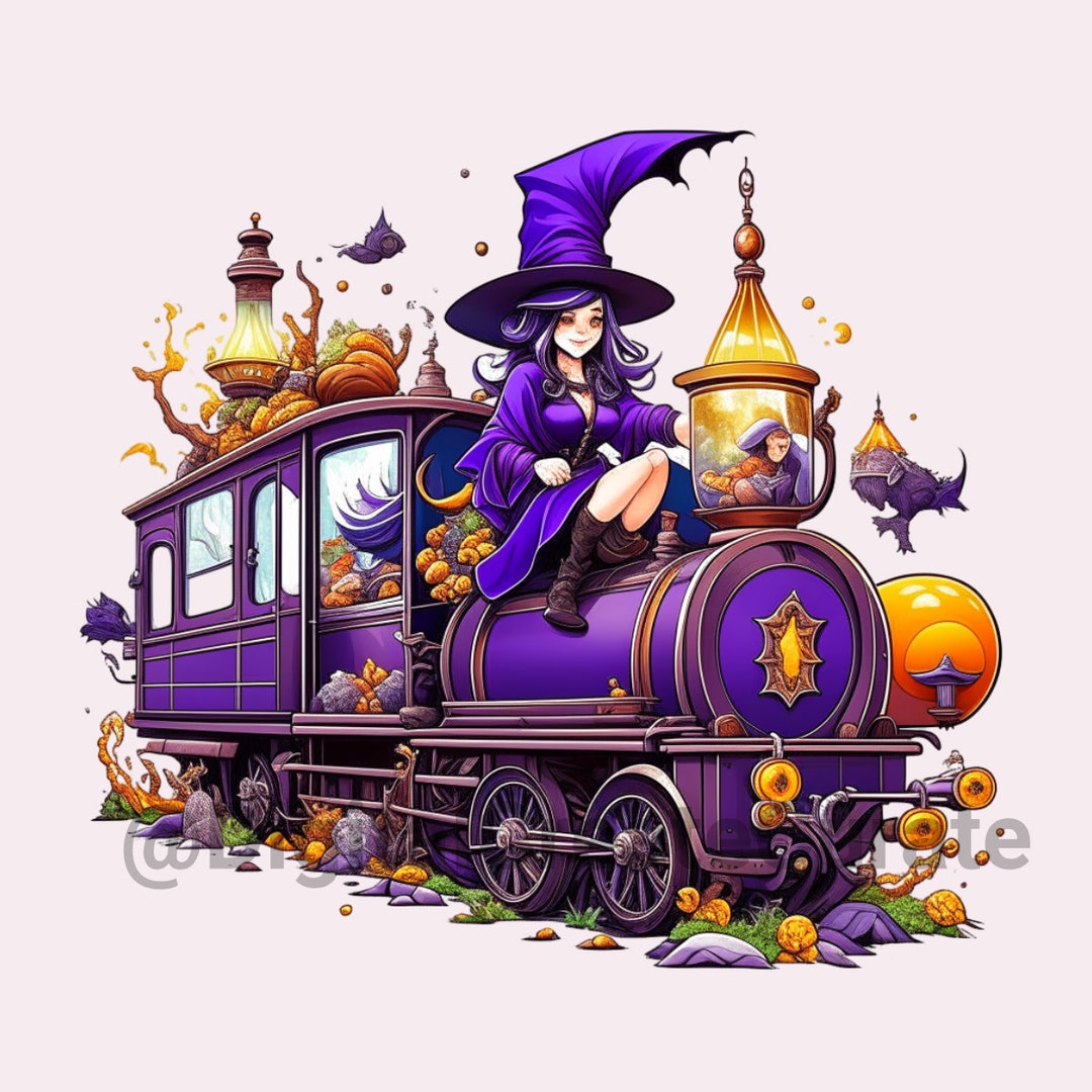 Train SVG Pumpkin Svg Halloween Svg Trains Svg Train Clipart Digital ...