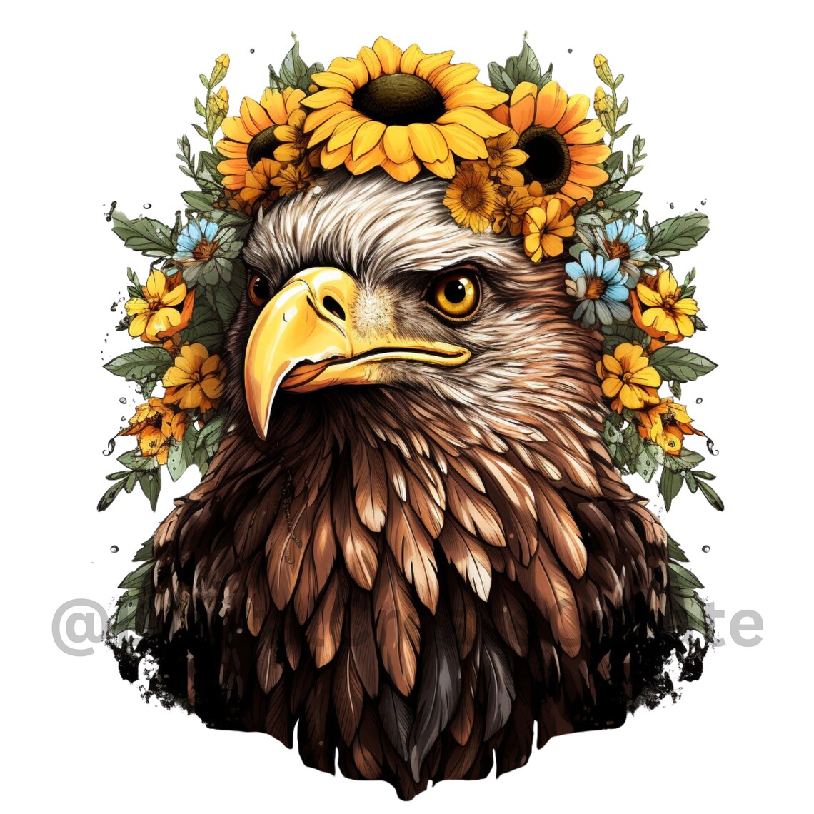 Eagles PNG Sunflower PNG Summer Png Eagles Svg Sunflower Svg Eagles ...