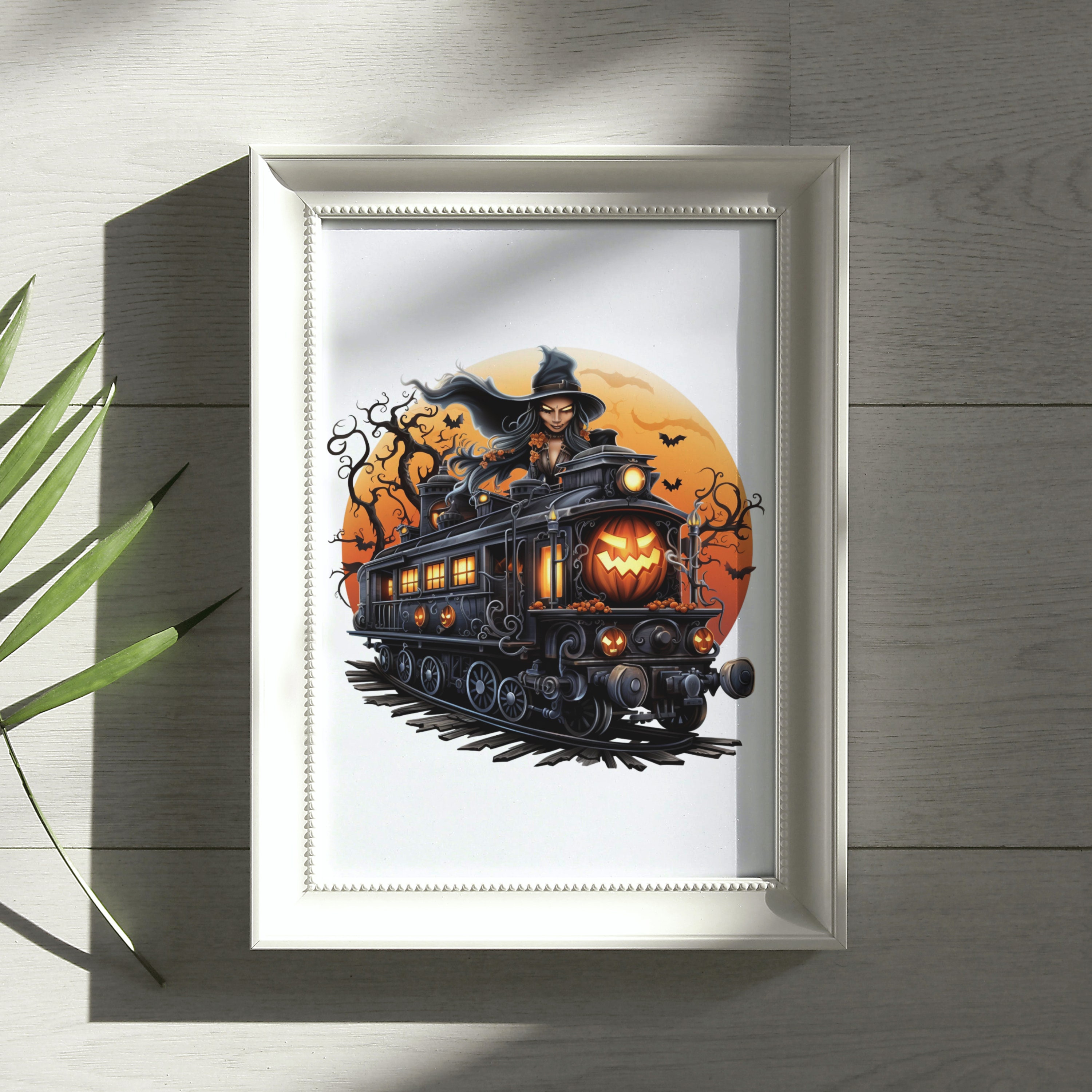 Train SVG Witch Svg Halloween Svg Trains Svg Train Clipart Digital ...