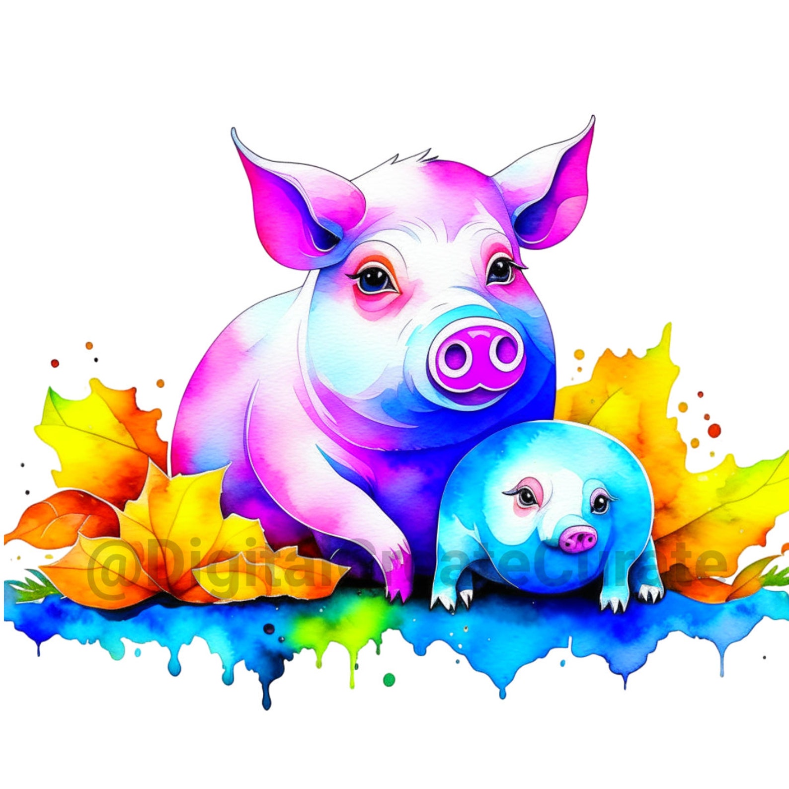 Pig Svg Pumpkin Svg Pigs Svg Pig Clipart Animal Svg Files for - Etsy