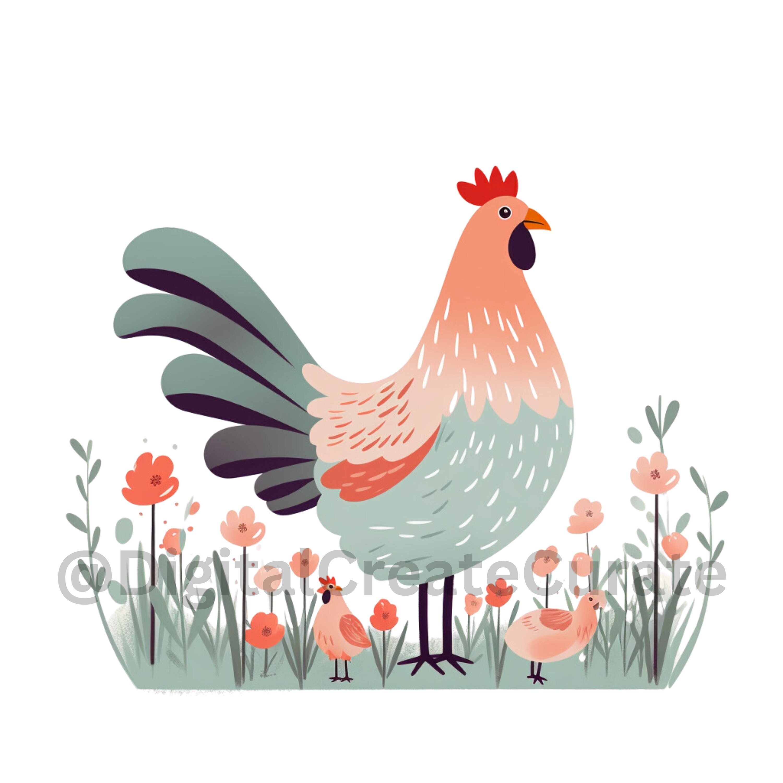 Pollo SVG Pollo png gallo png gallo svg Animal PNG Pollo Clipart ...