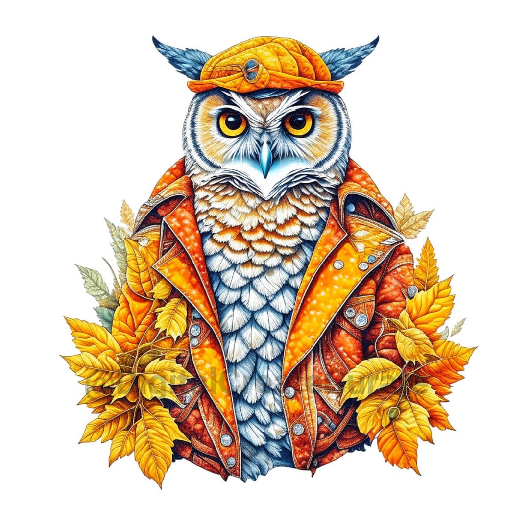 Owl SVG Fall Clipart Fall SVG Owl Clipart Cut File Owl Clipart Owl ...