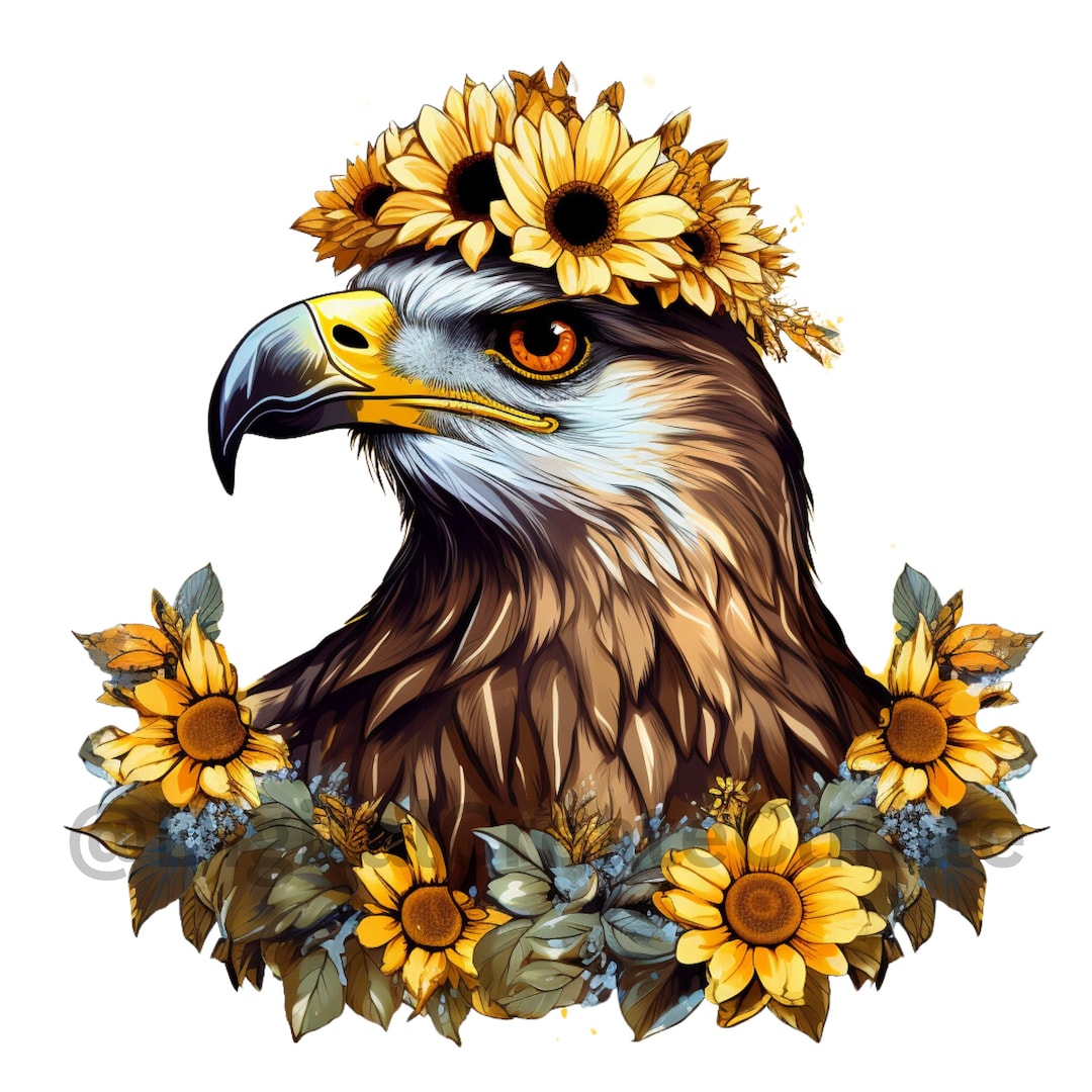 Eagles PNG Sunflower PNG Summer Png Eagles Svg Sunflower Svg Eagles ...