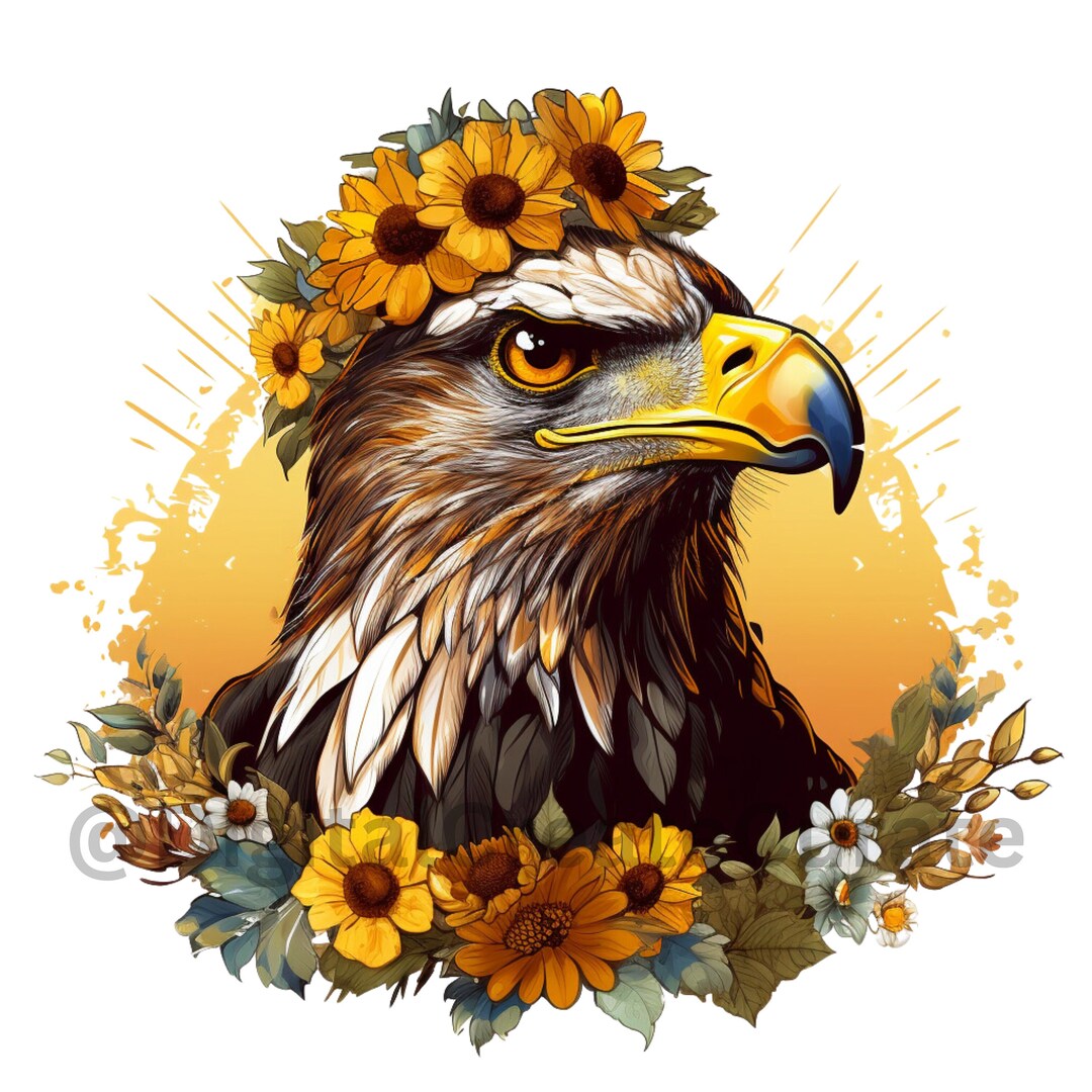 Eagles PNG Sunflower PNG Summer Png Eagles Svg Sunflower Svg Eagles ...