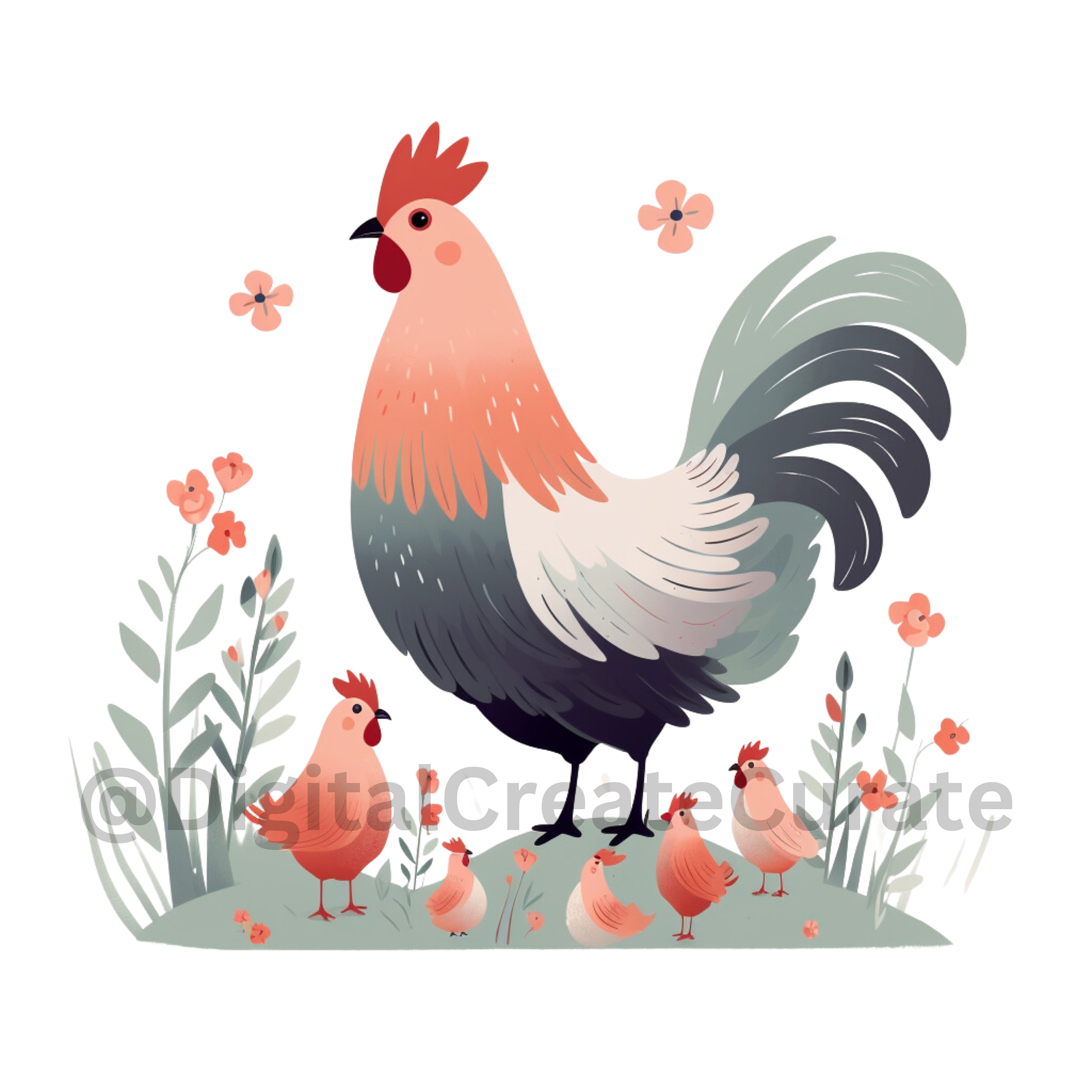 Pollo SVG Pollo png gallo png gallo svg Animal PNG Pollo Clipart ...