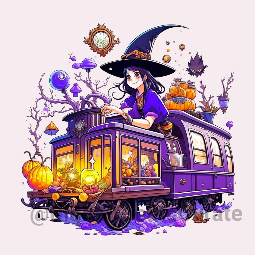 Train SVG Pumpkin Svg Halloween Svg Trains Svg Train Clipart Digital ...