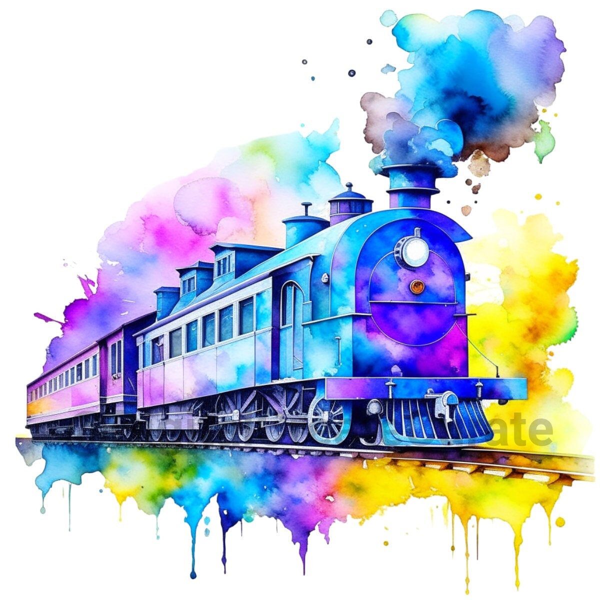 Train SVG Ghost Svg Halloween Svg Trains Svg Train Clipart - Etsy