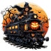 Train SVG Witch Svg Halloween Svg Trains Svg Train Clipart Digital ...
