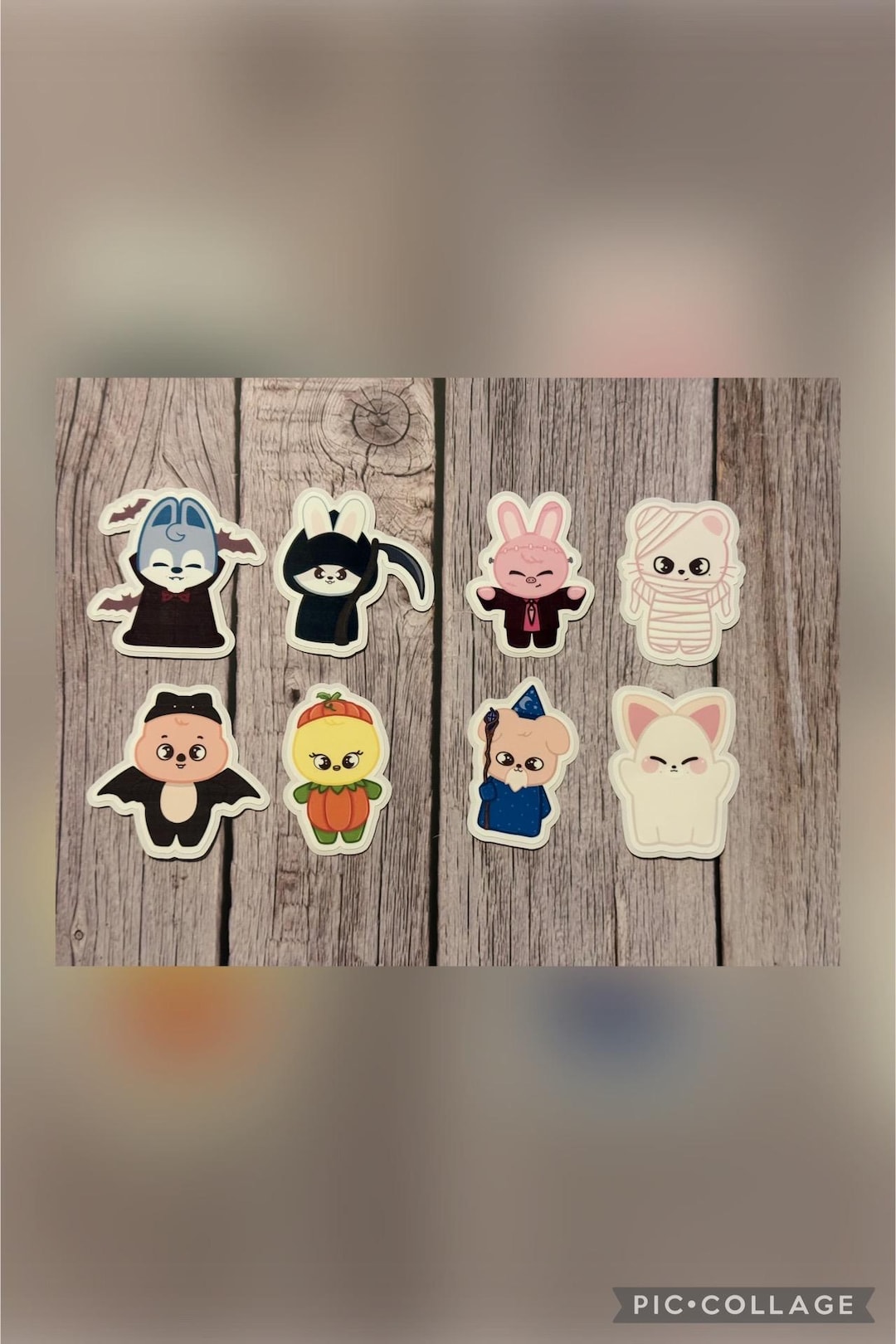 Stray Kids SKZOO Halloween Costume Waterproof Stickers - Etsy