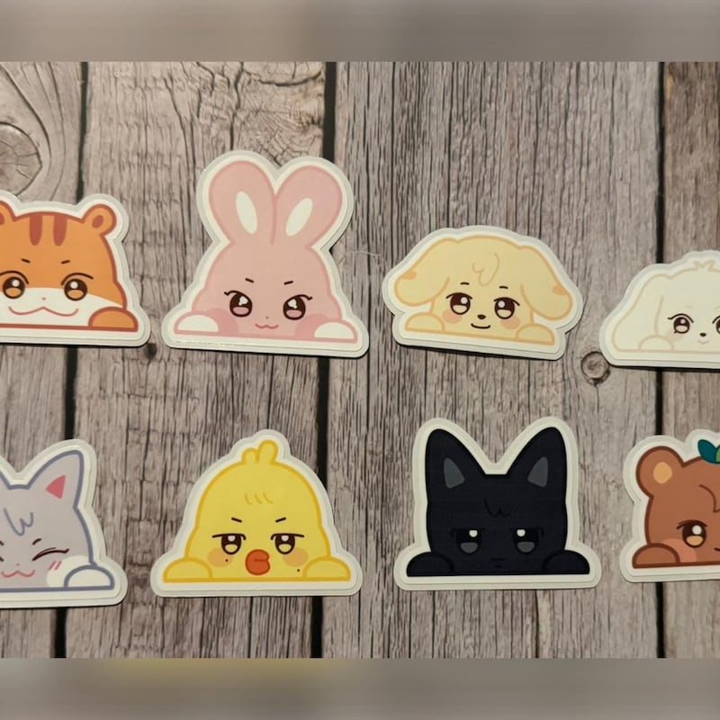 Ateez Waterproof Decals - Etsy