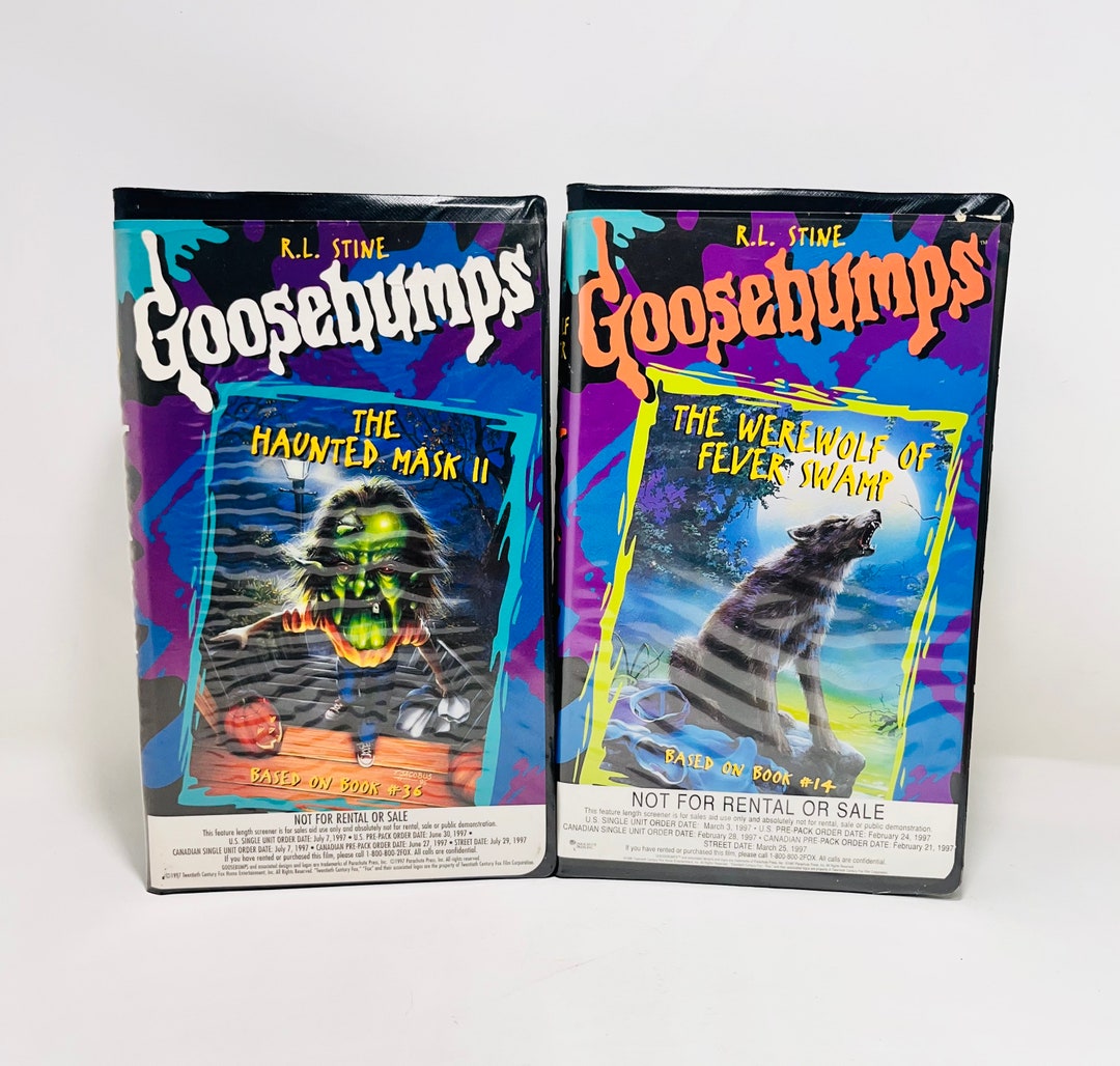 Goosebumps Werewolf of Fever Swamp & the Haunted Mask Ll - Etsy